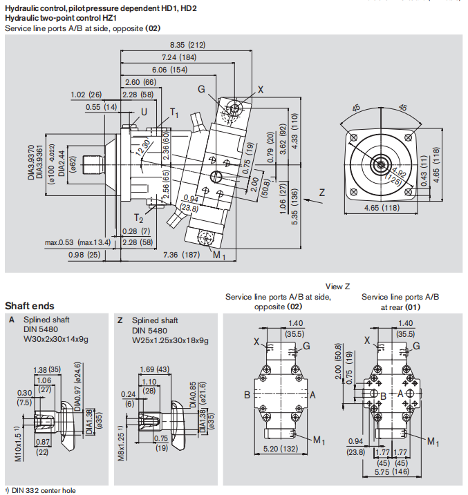 rexroth a6vm hydraulic piston motor - POOCCA