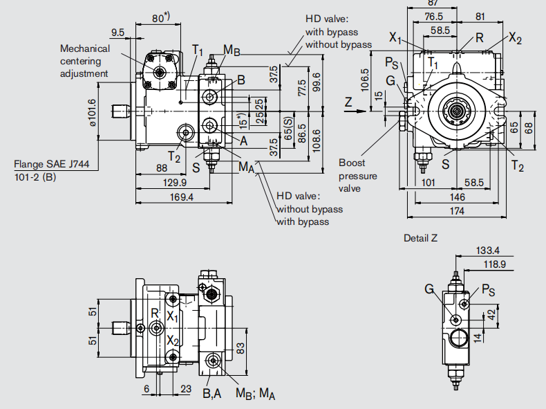 rexroth a10vg variable displacement piston pumps - POOCCA