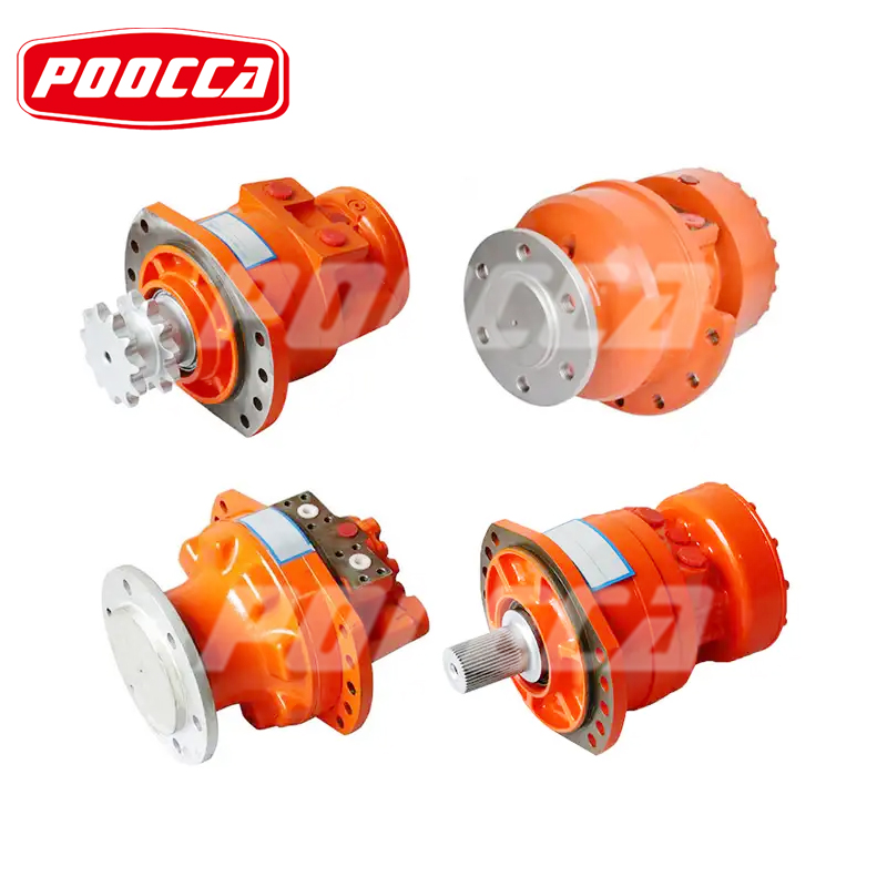 poclain ms mse hydraulic piston radial motor - POOCCA