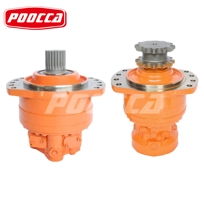 poclain ms mse hydraulic piston radial motor - POOCCA