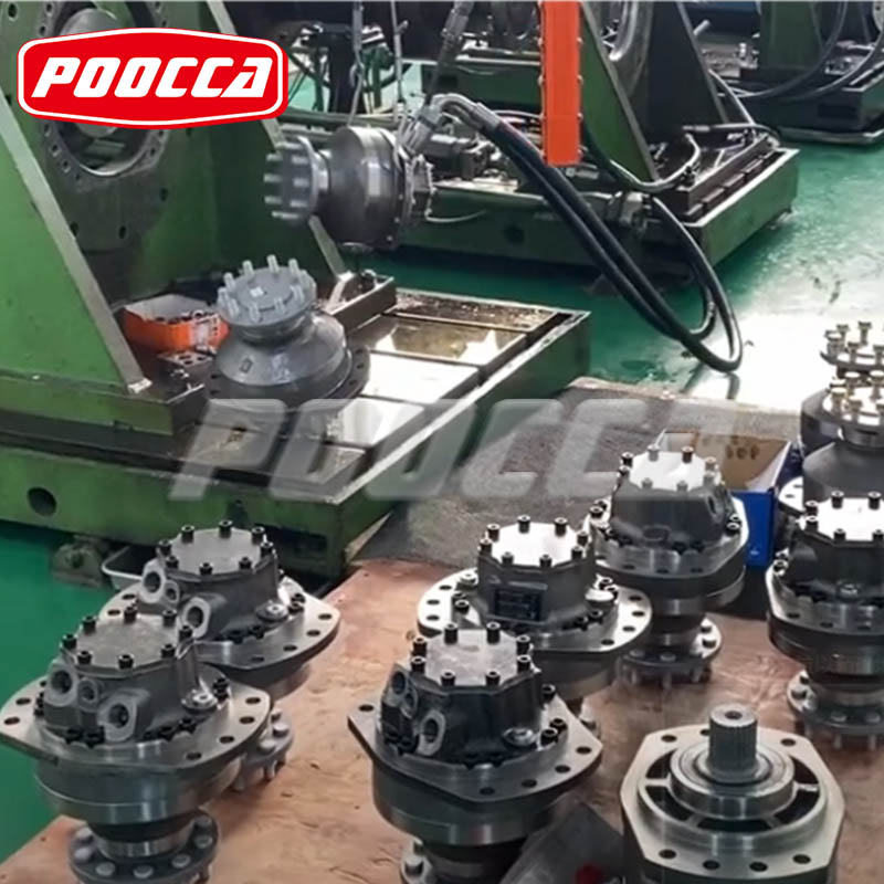 Hydraulic Radial Motor On-Machine Test - POOCCA