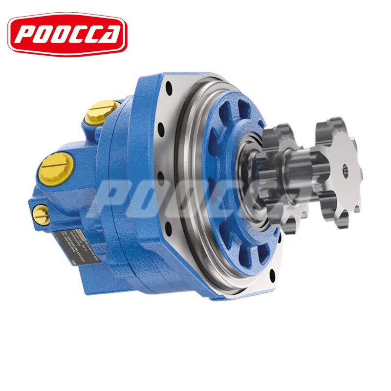 Rexroth MCR-W Radial Piston Motors for Heavy-Duty Wheel Drives - POOCCA